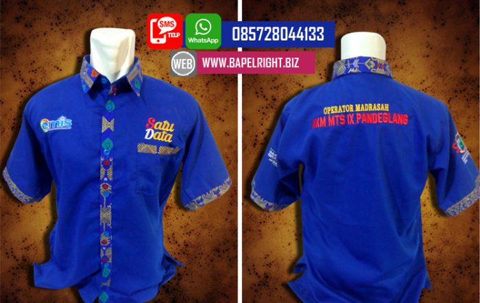 Kaos Dapodik | Desain Kaos Dapodik | Kaos Operator Sekolah