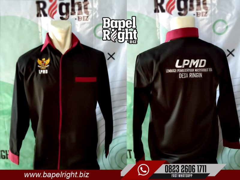 Seragam Kaos+Celana,Baju dan Topi Pemdes | Bapelright Konveksi