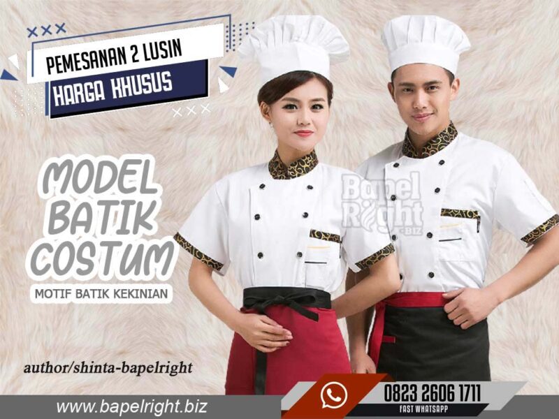 Desain Seragam Restoran Batik | modern | cafe | simple | pinterest | keren