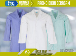 Gambar Jas Laboratorium | Desain jas laboratorium | Promo harga jas lab