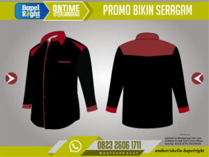 Model Seragam Kantor Kekinian | seragam kerja keren | lengan panjang