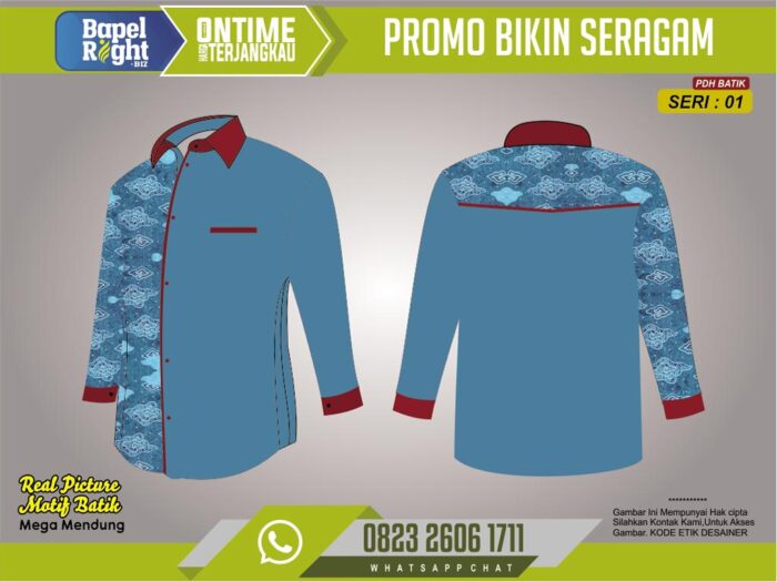 5 Warna Baju PDH/PDL yang Bagus | Desain Terbaru | Bapelright