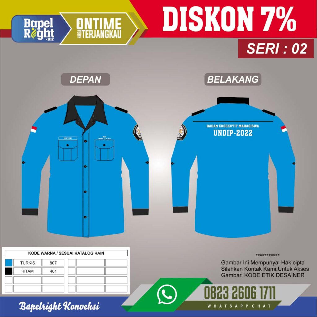 5 Desain Baju PDH Bem Mahasiswa | PROMO Seragam Kampus