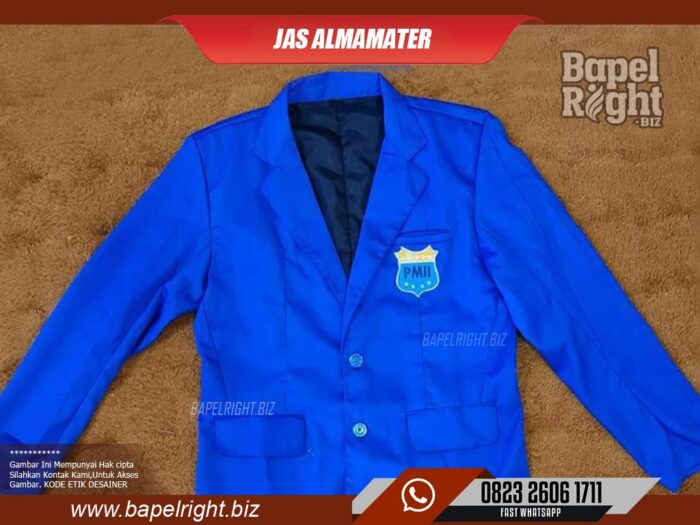 Jas Almamater PMII | Gratis Bordir logo dan nama | Bapelright