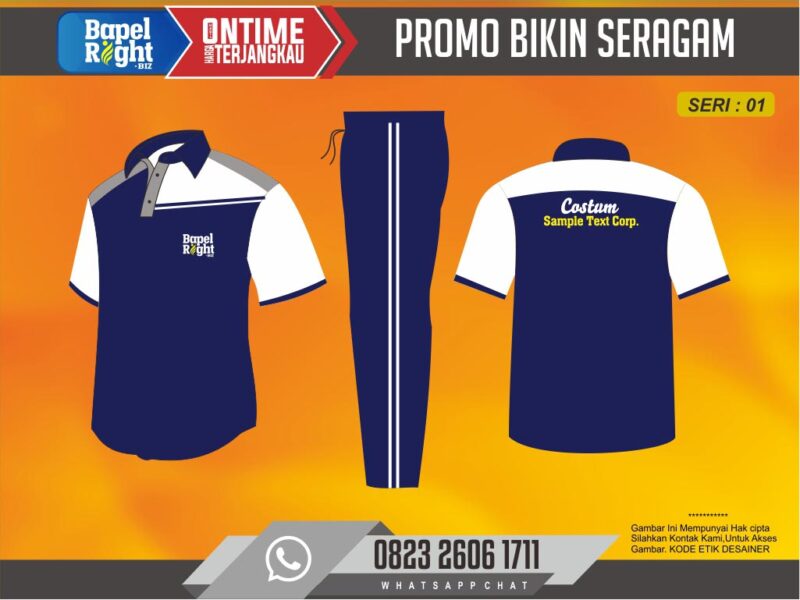 Baju Olahraga SMK | Desain baju olahraga smk Terbaru Panjang