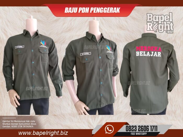 5 Warna Baju PDH/PDL yang Bagus | Desain Terbaru | Bapelright
