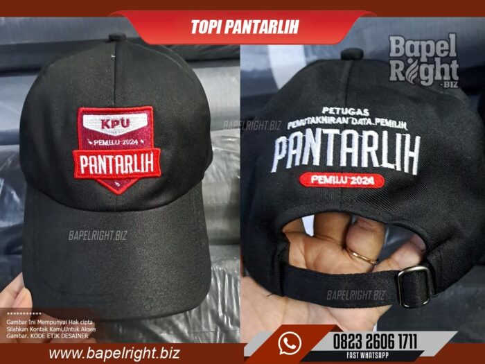 Topi Custom | Portofolio Topi Custom Bapelright Konveksi
