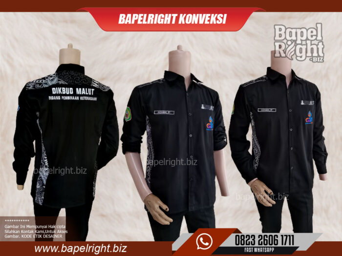 Inspirasi Desain Baju PDH/PDL Batik | Motif Terbaru | Bapelright